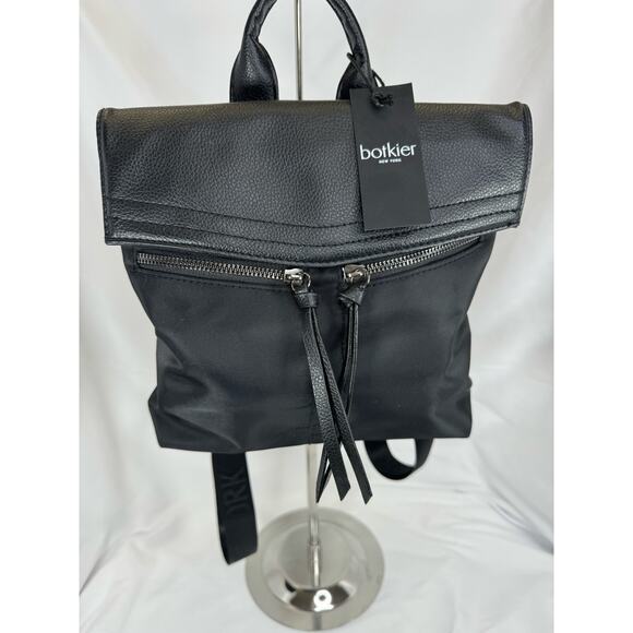 Botkier | Bags | Botkier Black Nylon Mini Backpack | Poshmark
